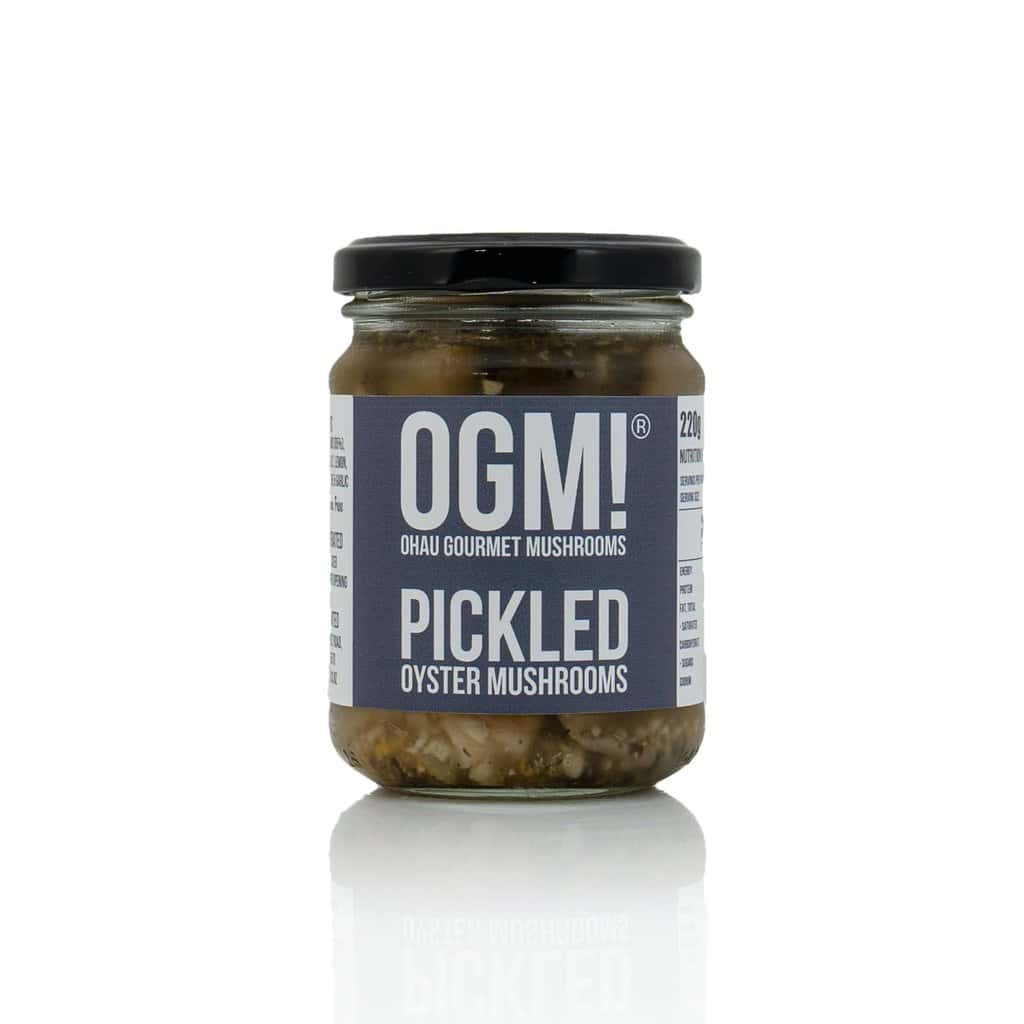 Pickled mushrooms: Grey Oyster mushrooms with Lemon and Thyme - 220g ...